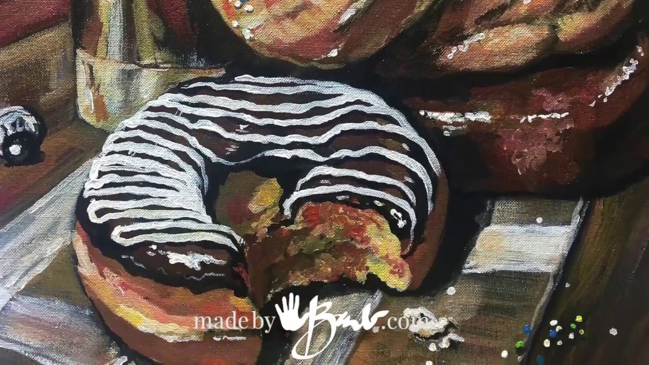 Painted Donuts - YouTube
