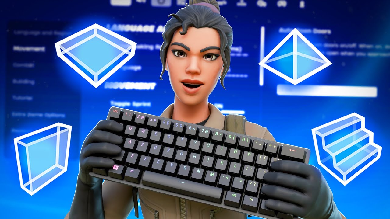 *NEW* BEST Keyboard Settings For Fortnite Chapter 5! (AIMBOT🎯) - YouTube