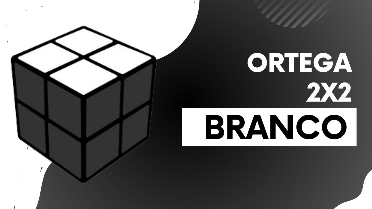 TUTORIAL ORTEGA 2X2 "FACE BRANCA" ##cubomágico - YouTube