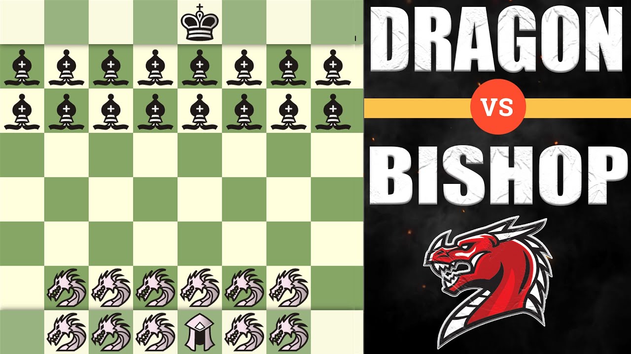 Dragons vs Bishop Army battle using Fairy Stockfish - YouTube