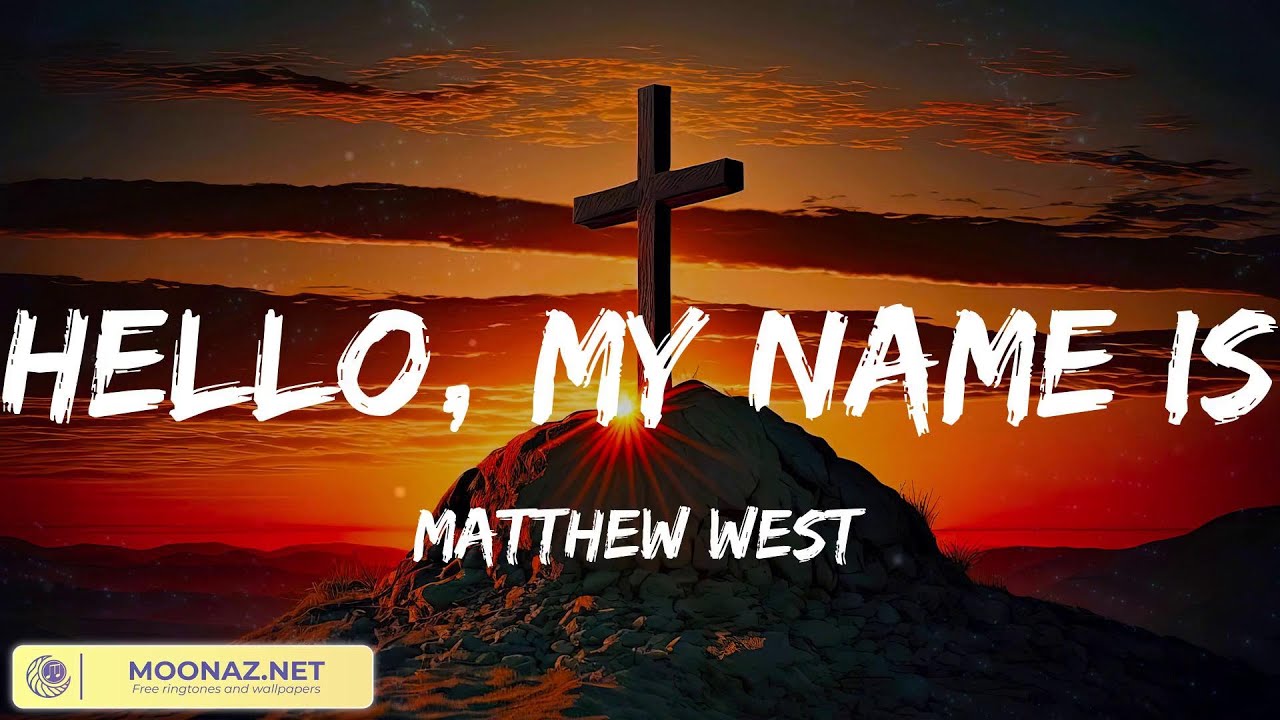 Hello, My Name Is - Matthew West (Lyric Video) Even When It Hurts ...
