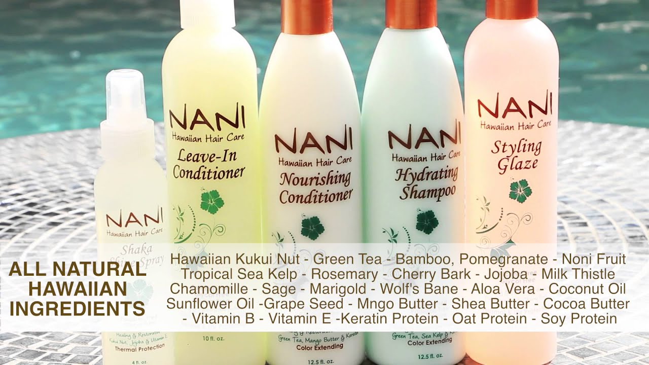 Nani Hawaiian Hair Care 3 10 16 1 - YouTube