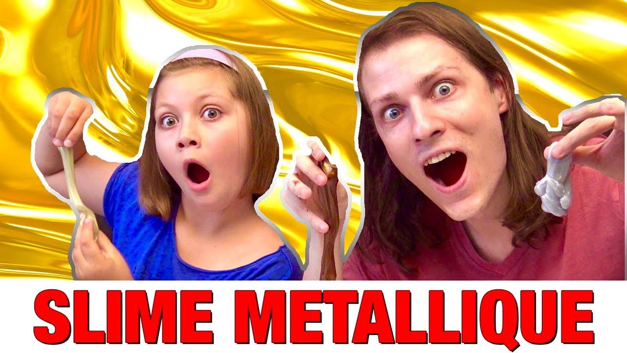 JE FAIS DU SLIME METALLIQUE AVEC MAGGIE ! COMPETITION NADEGE CANDLE ...