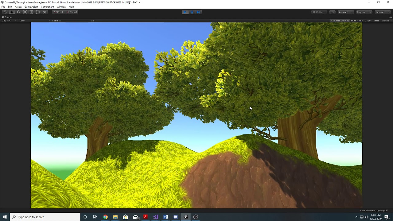 (w/explanation) How To Make a Camera in Unity Fly Through Your Level ...