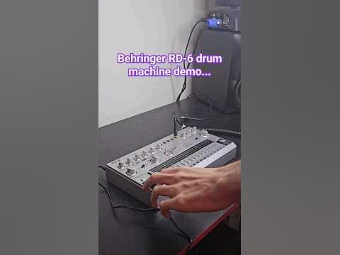 behringer RD-6 drum machine demo... #shorts #behringer - YouTube