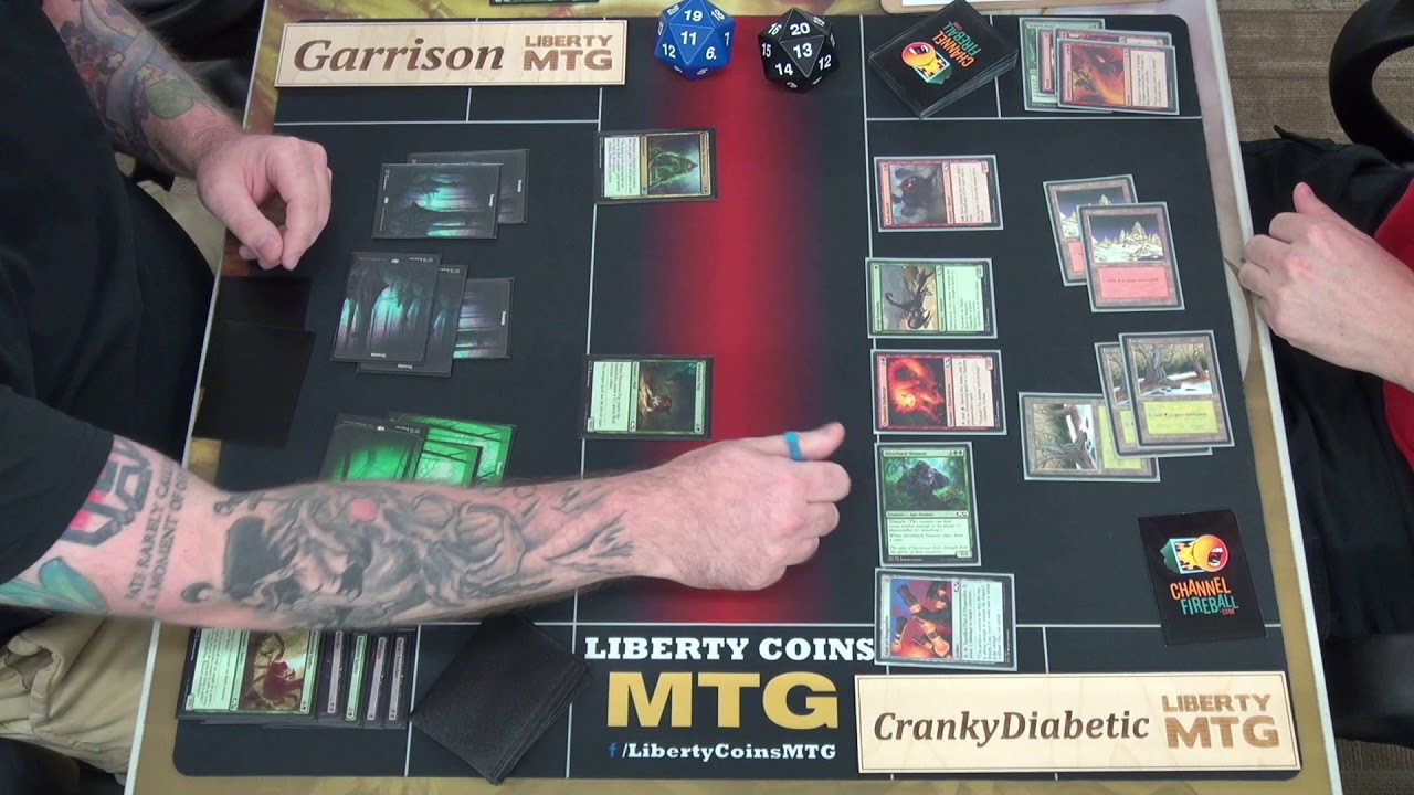 Core Set 2020 Friday Night Prerelease Round 3 Golgari vs Gruul - YouTube