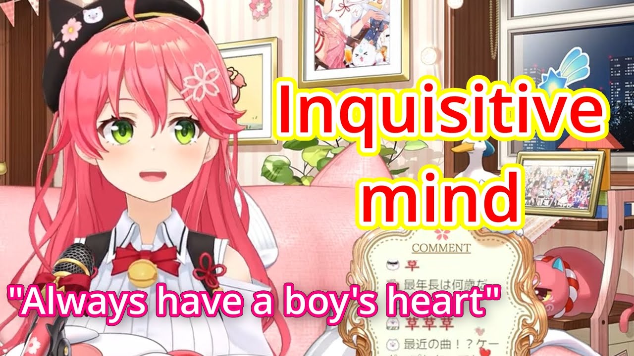 Miko said the trick to enjoying life is to always have the heart of a ...