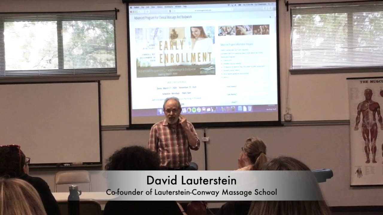 A Massage Client Case Study with David Lauterstein - YouTube