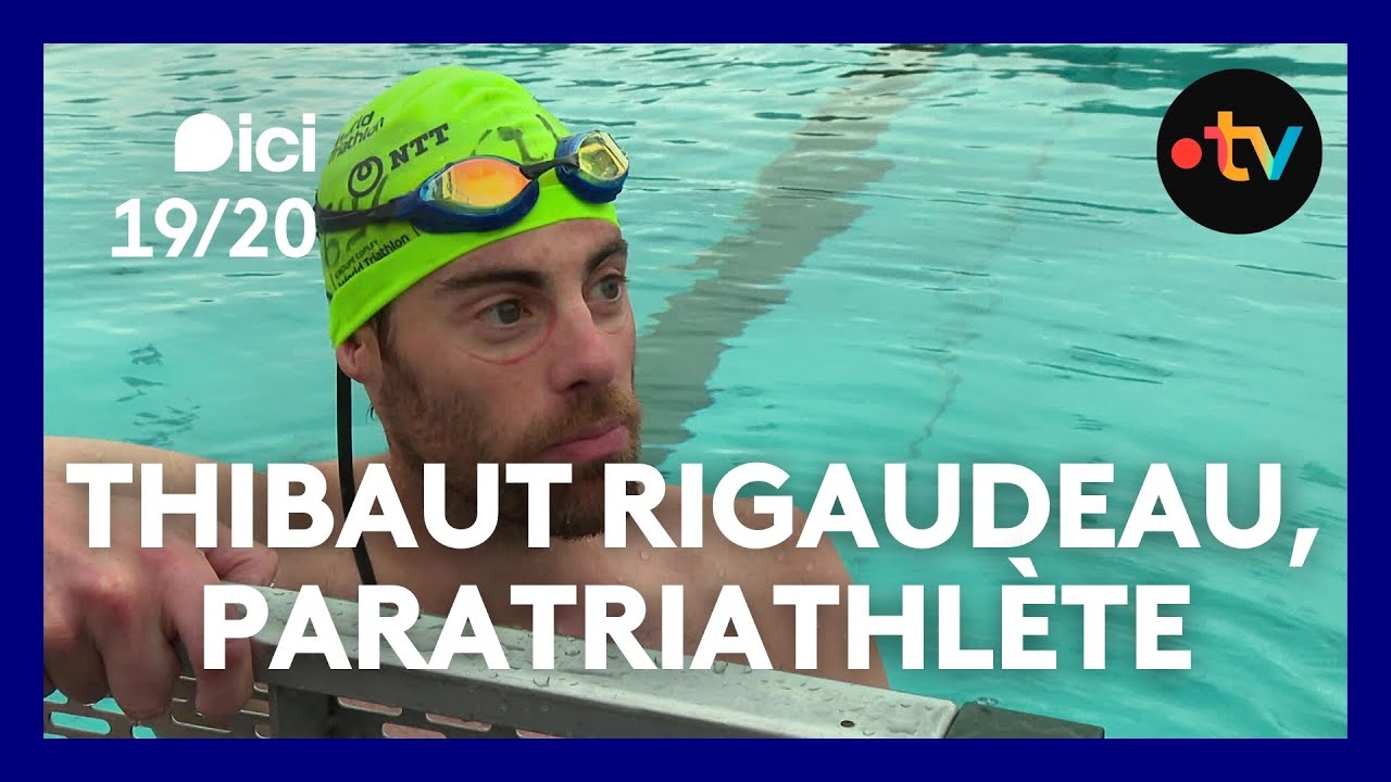 Paris 2024 : portrait de Thibaut Rigaudeau, paratriathlète - YouTube