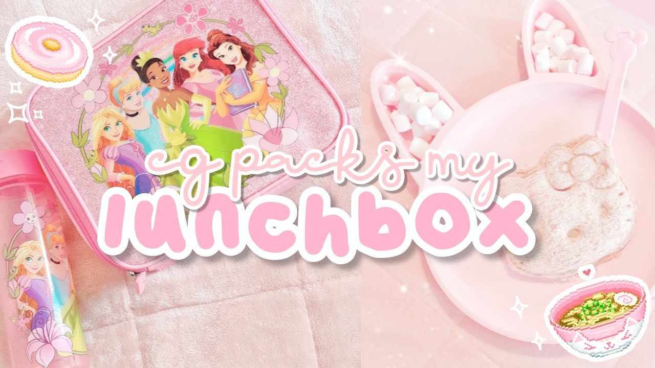 sfw agere ꒱ cg packs my lunch box ! 🍡🍧 - YouTube