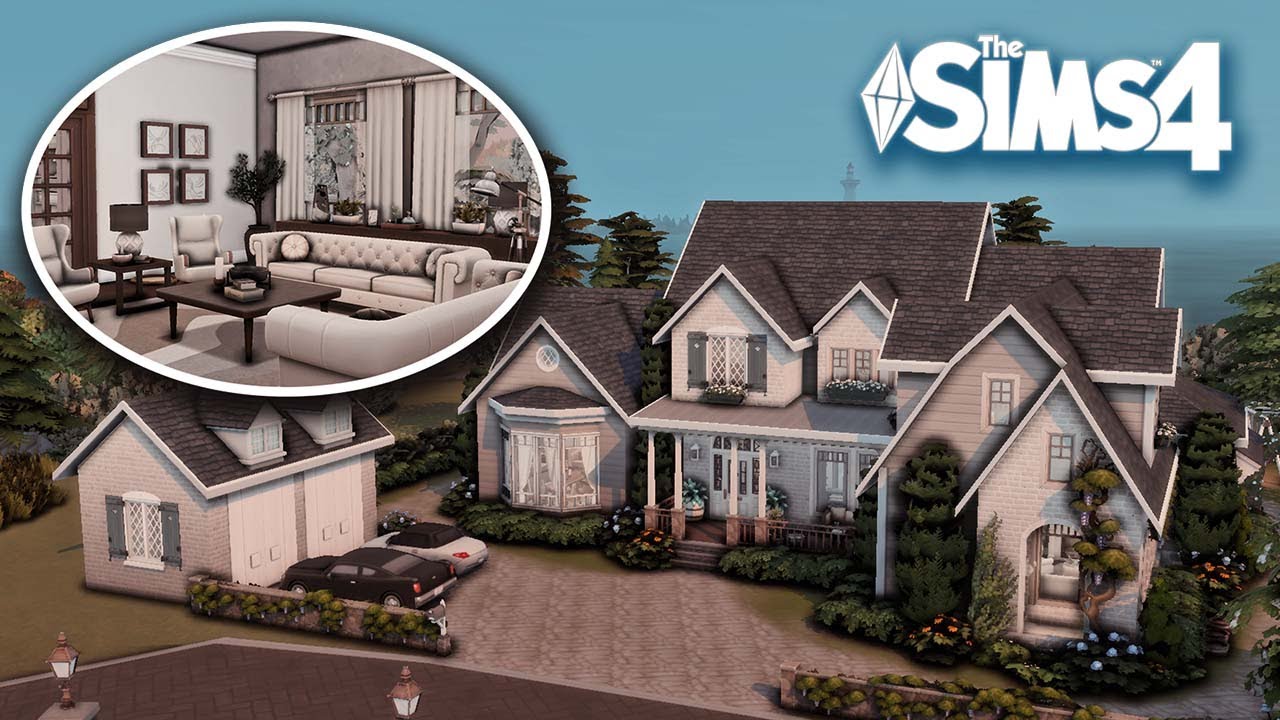 Generations Dream Home / Collab with @SimLicy /The Sims 4 No cc build - YouTube