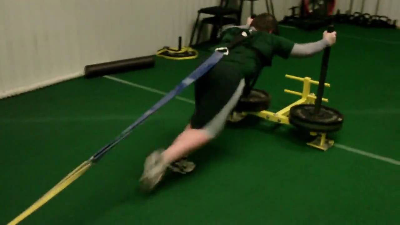 Prowler Push & Sled Drag 2 - YouTube