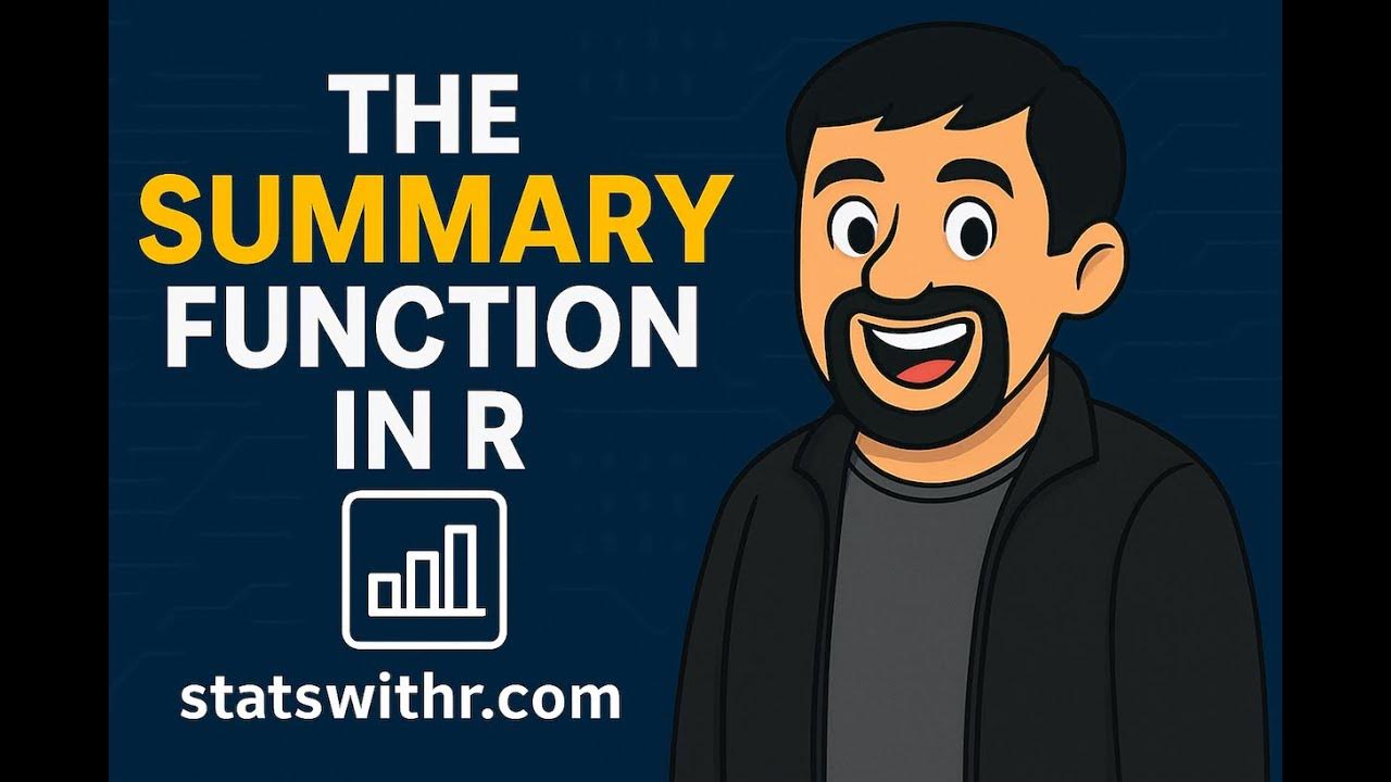 The Summary Function in R - YouTube