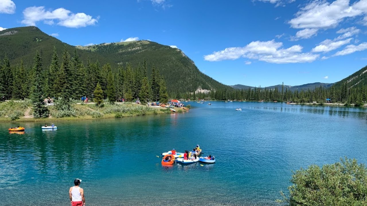 Family weekend getaway/forget me not pond alberta canada - YouTube