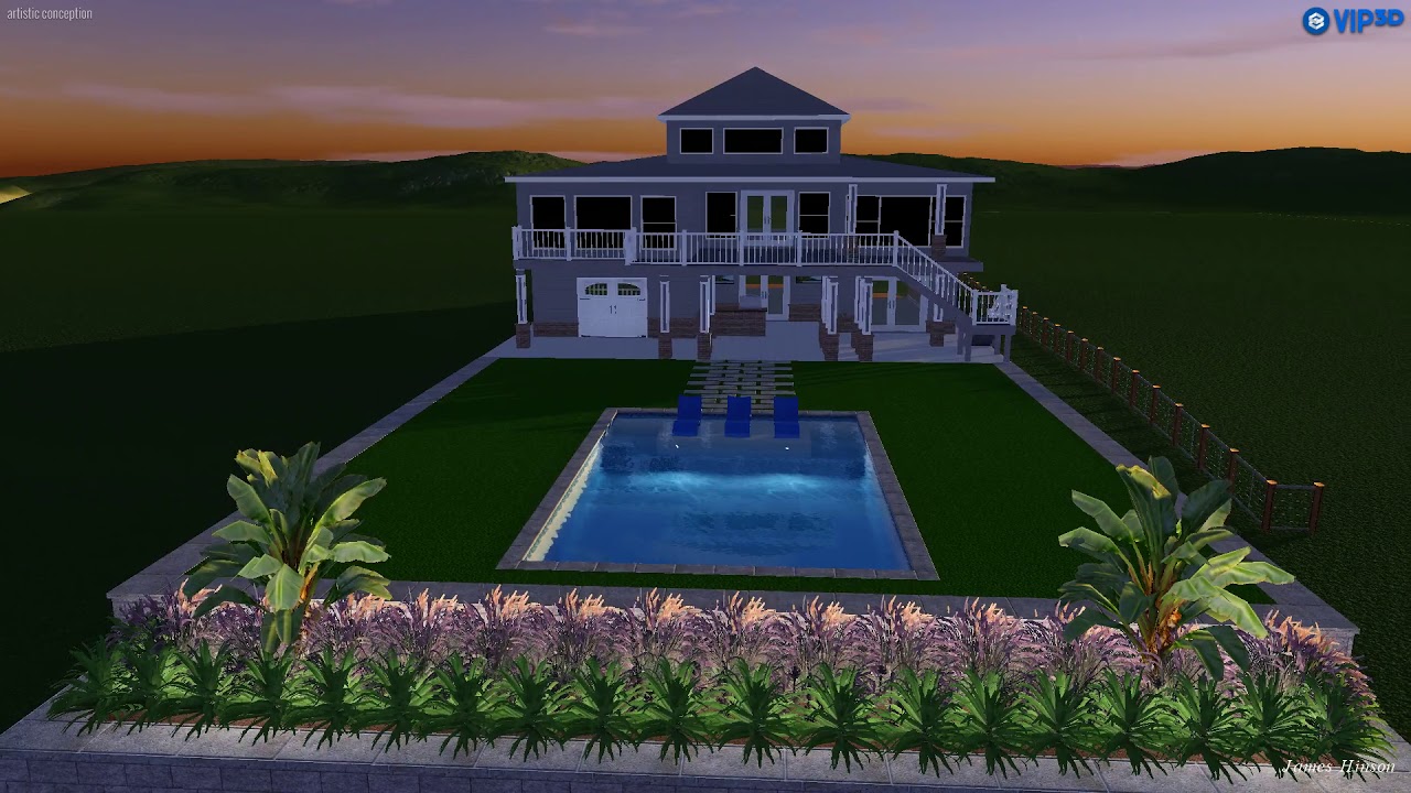 Blue Science Pools - The Colander Family - James Hinson - YouTube