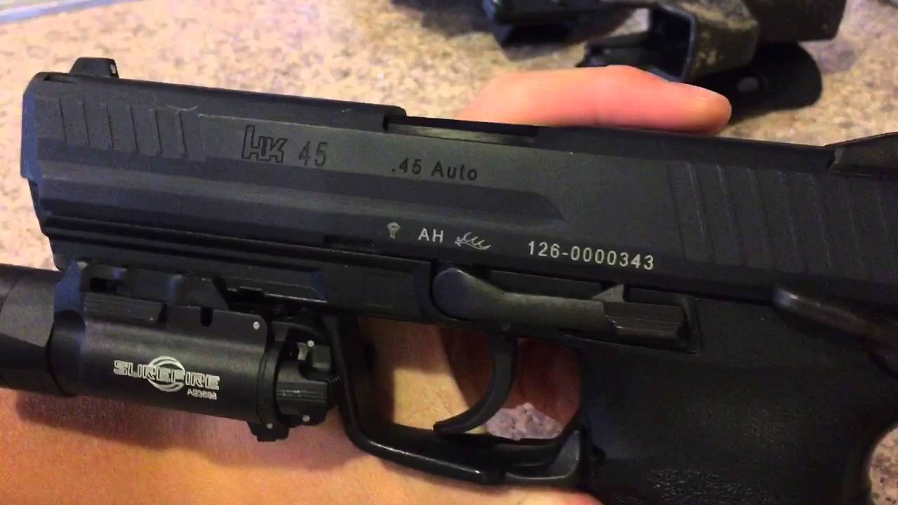 KWA HK45 W/Shooters Design Slide (OLD) - YouTube