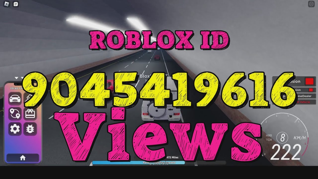 VIEWS Roblox Song Codes - YouTube