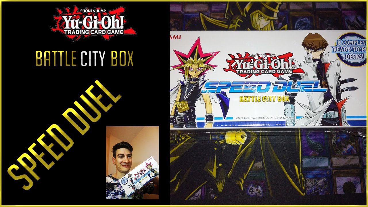 Battle City Box Opening | Speed Duel Yu-Gi-Oh! - YouTube
