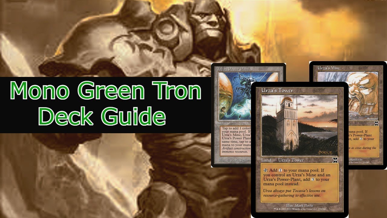 Mono Green Tron Comprehensive Deck Overview | Modern | MTGO - YouTube