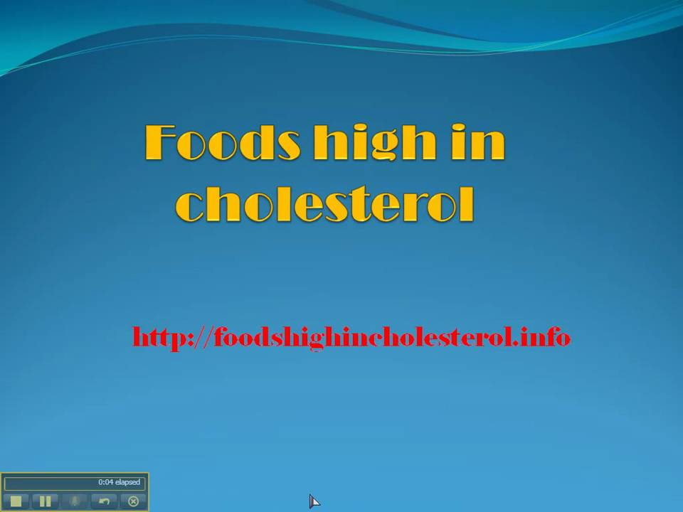Normal Cholesterol Level - 6 - YouTube