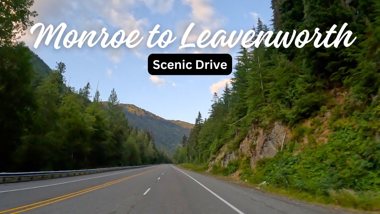 Beautiful Drive on US 2 ~ Monroe to Leavenworth - Washington Drives ...