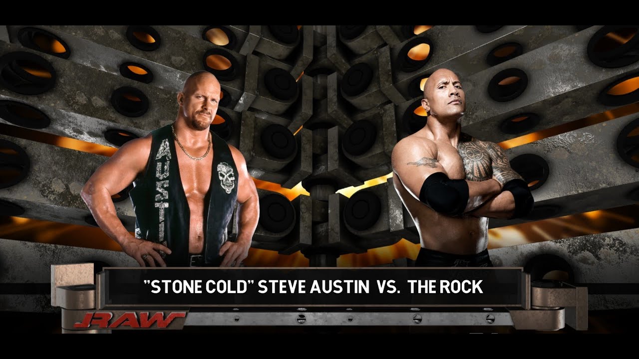 WWE 2k23 | Steve Austin vs The Rock | RAW (4k 60FPS) - YouTube