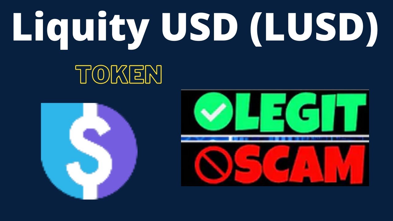 Is Liquity USD (LUSD) Token Scam or Legit ?? - YouTube