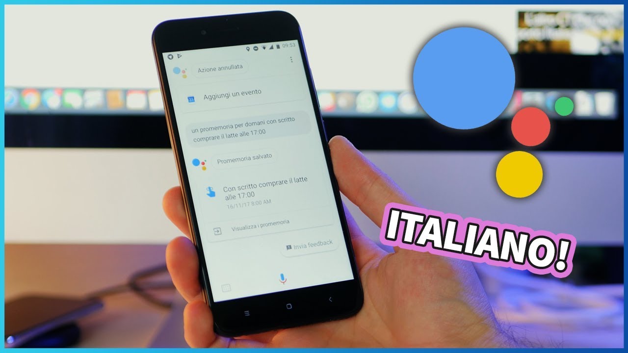 Google Assistant in Italiano: come attivarlo ORA! - YouTube