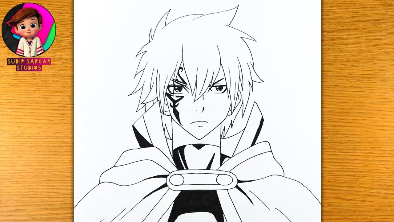 Mystogan Fairy Tail Drawing