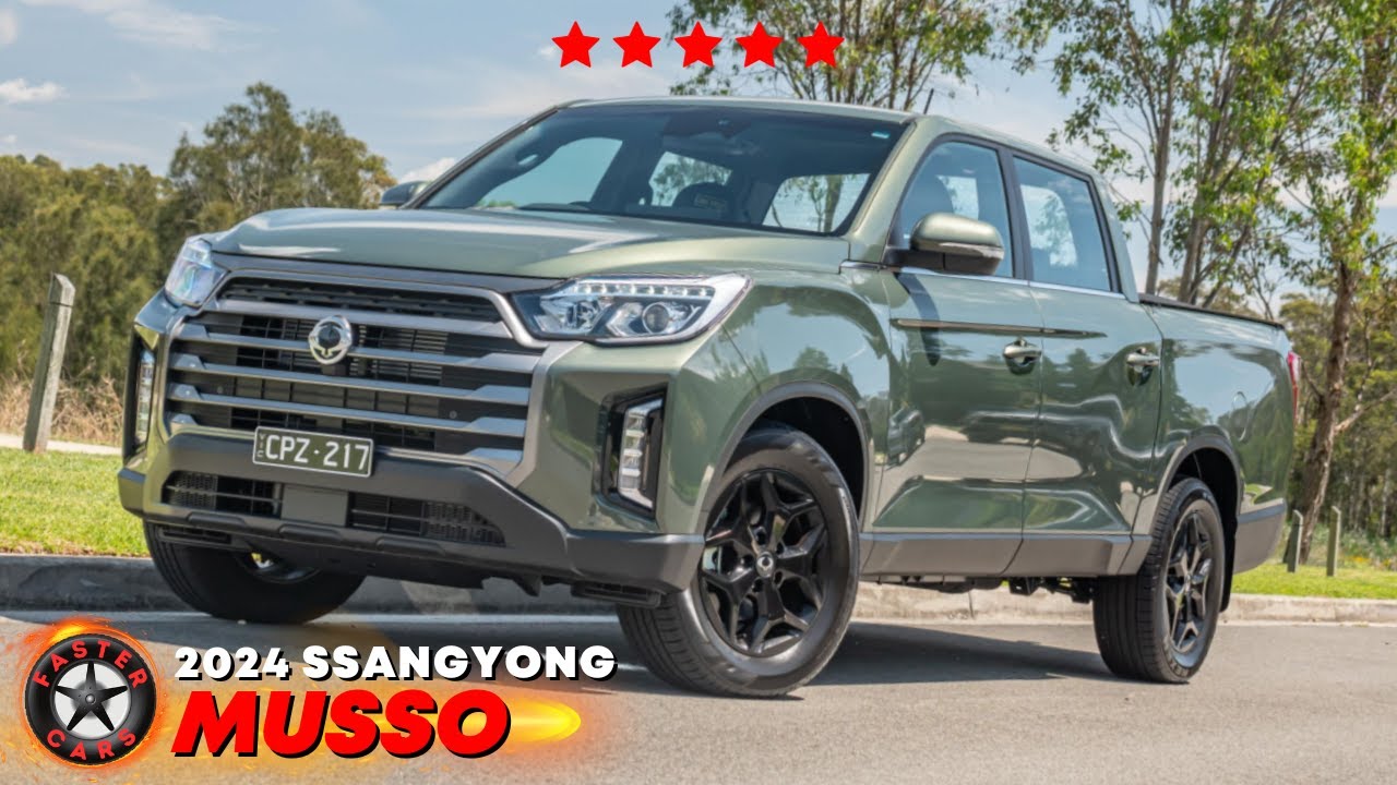 2024 SSANGYONG MUSSO: Redefining Utility with Style - YouTube