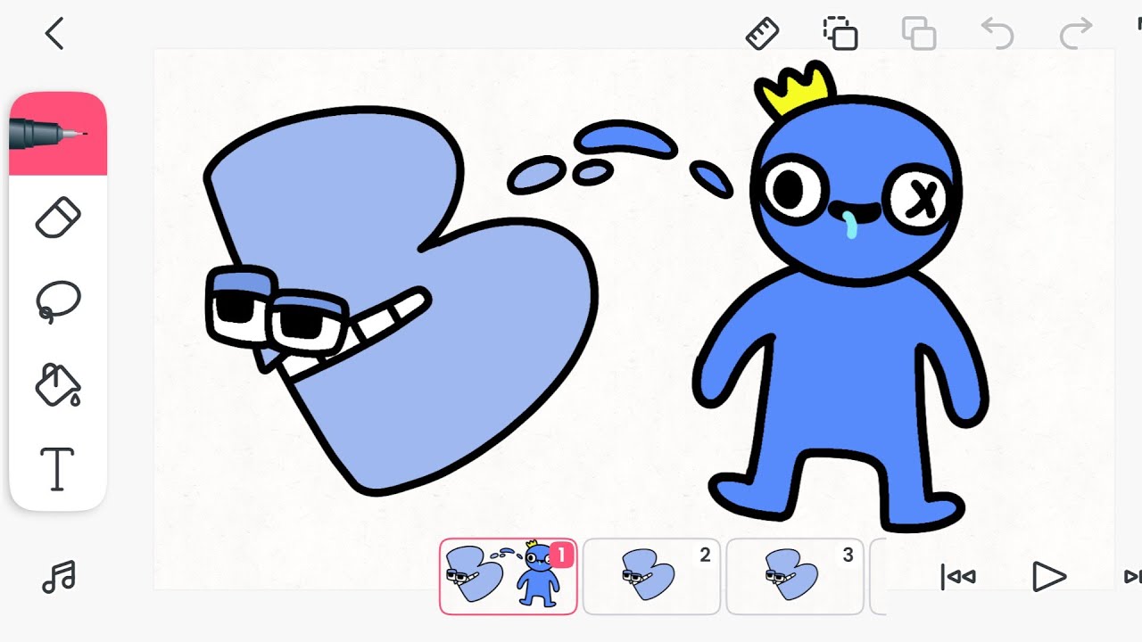 Alphabet Lore x Rainbow Friends Animation (FlipaClip) - YouTube