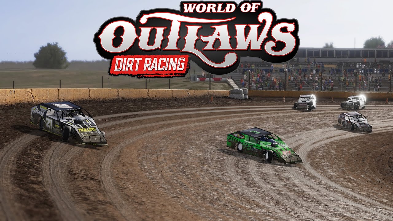 World Of Outlaws Dirt Racing: Close Battle Every Race in 4K - YouTube