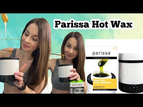 Waxing My Legs with PARISSA Hot Wax For The First Time