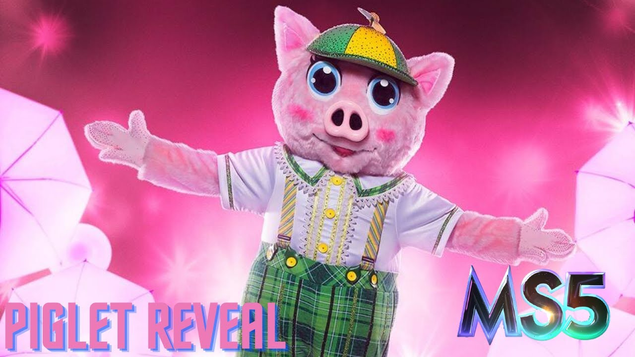 Piglet Reveal! | The Masked Singer Season 5 - YouTube