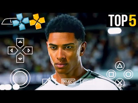 Top 5 FIFA Games on PSP | PPSSPP Games for Android | PSP Emulator Games