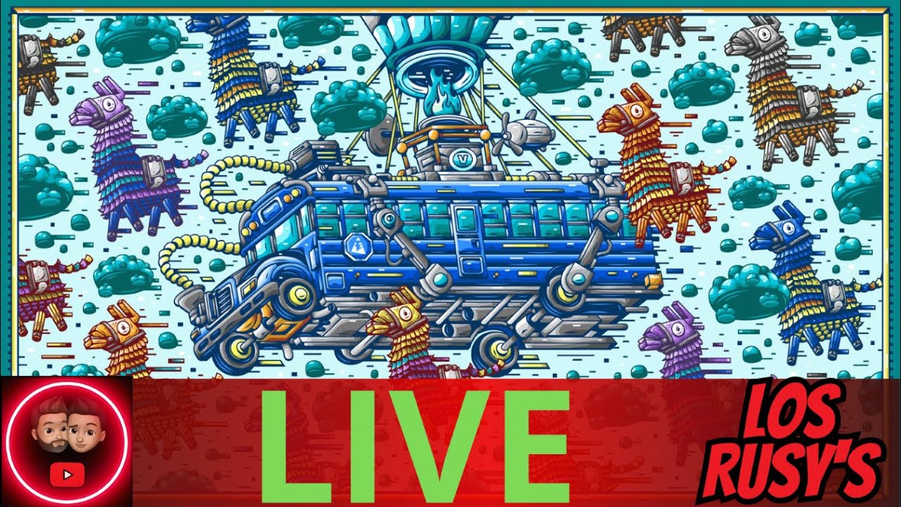 live con los rusys jugando fornite con seguidores - YouTube