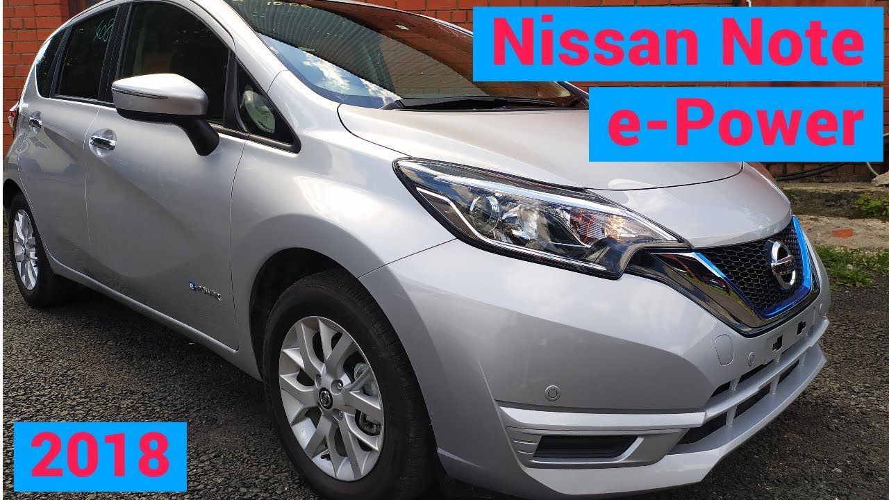 Nissan Note e-Power X, 2018 - YouTube