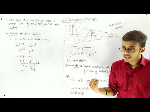 Skin Depth || Penetration Depth || IITJAM || CSIR NET || GATE || M.Sc. - YouTube