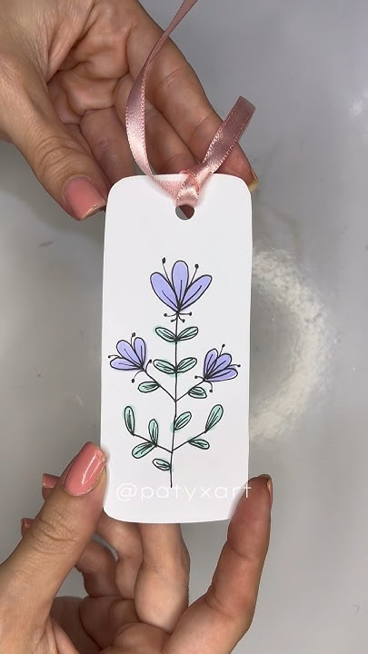 Diy marca páginas 🎨 #marcapaginas #bookmark #bookmarks # ...