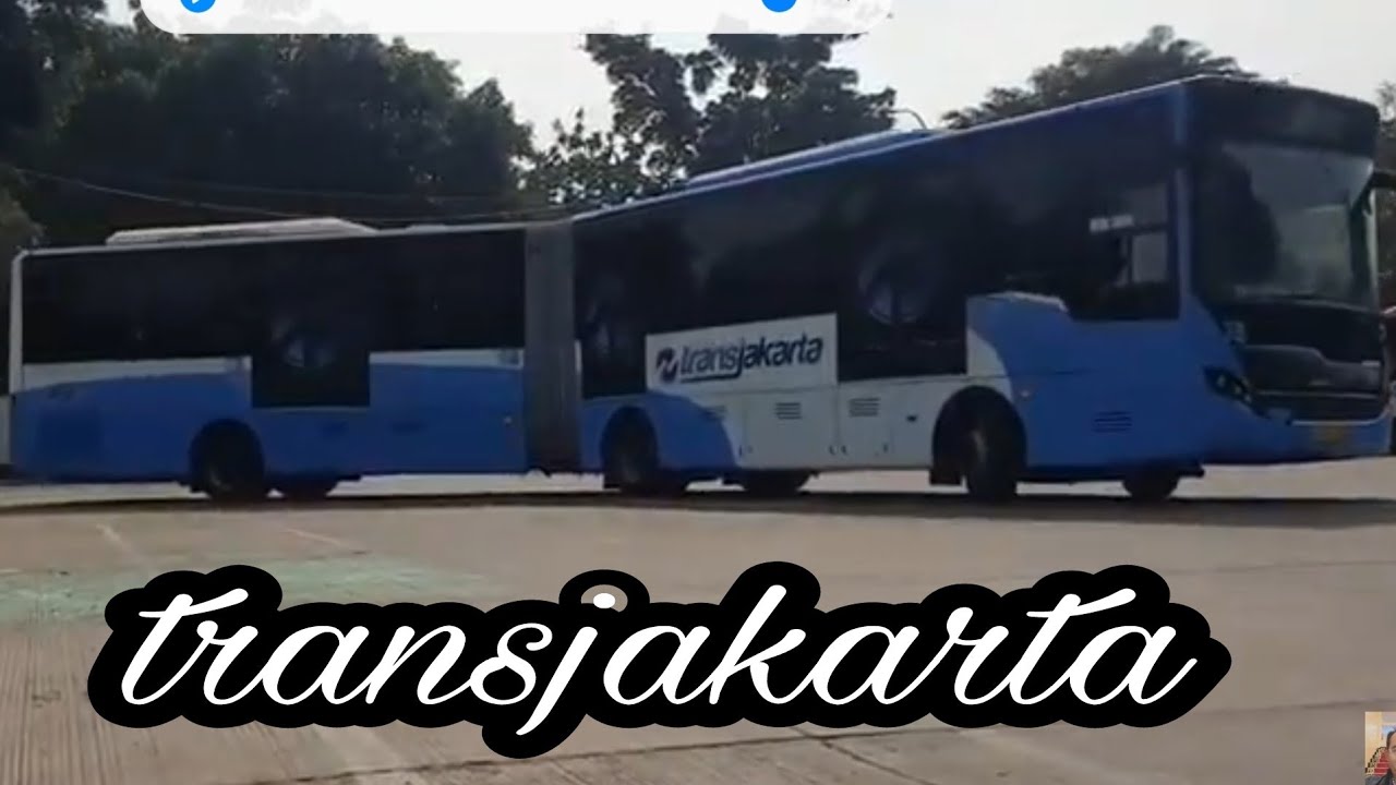 BUS GANDENG #transjakarta# pengecekan unit untuk persiapan pelayanan ...