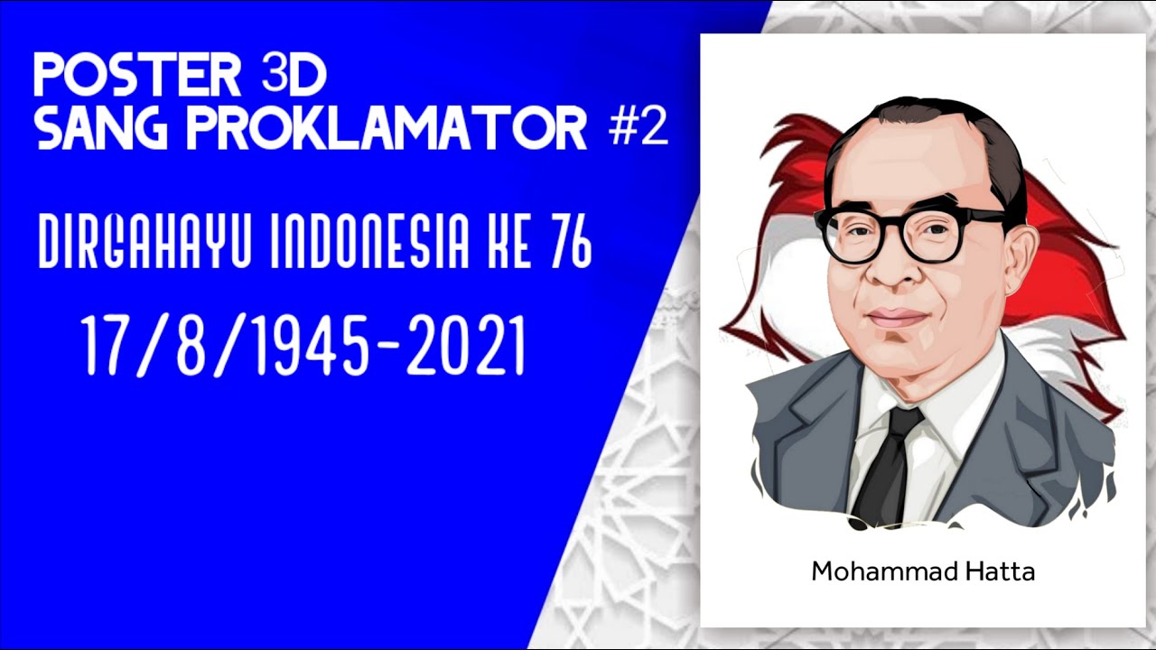 Poster 3D Sang Proklamator #2 |Styrofoam Creation - YouTube