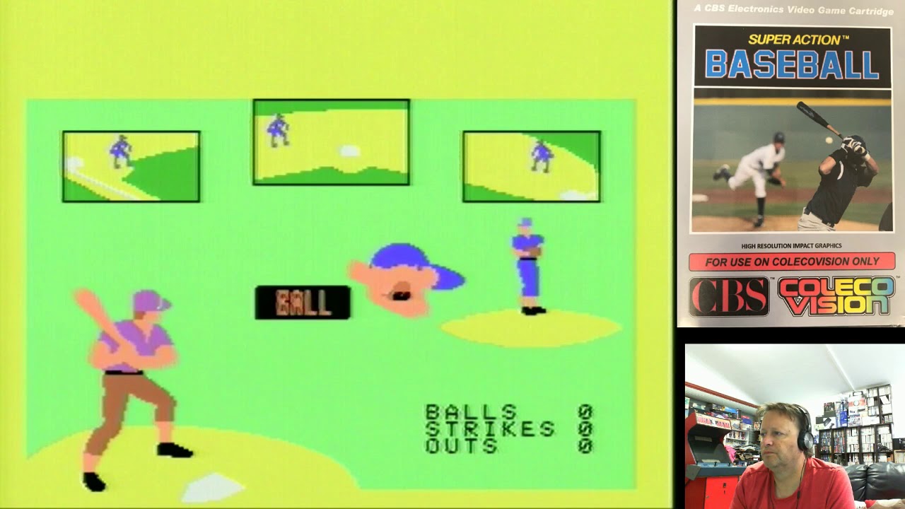Retro Colecovision Super Action Controller Games (Baseball, Football ...