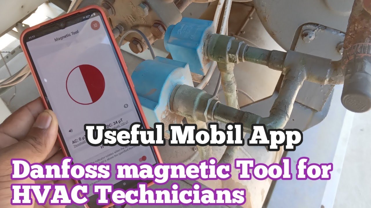 Danfoss magnetic Tool for AC and DC solenoid Coils | magnetic field ...