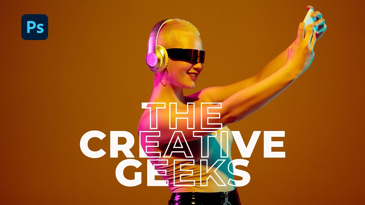 Transparent Text Effect Photoshop Tutorial - YouTube