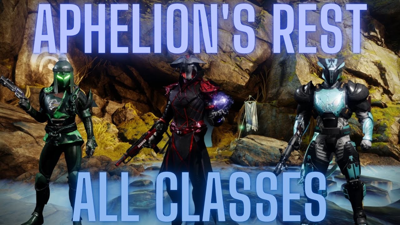 Solo Legend Aphelion's Rest Lost Sector Guide - All Classes | Destiny 2 ...
