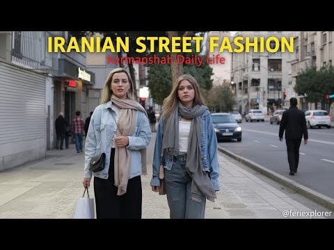 IRAN'S STREET FASHION & REAL DAILY LIFE | Kermanshah City Vibes