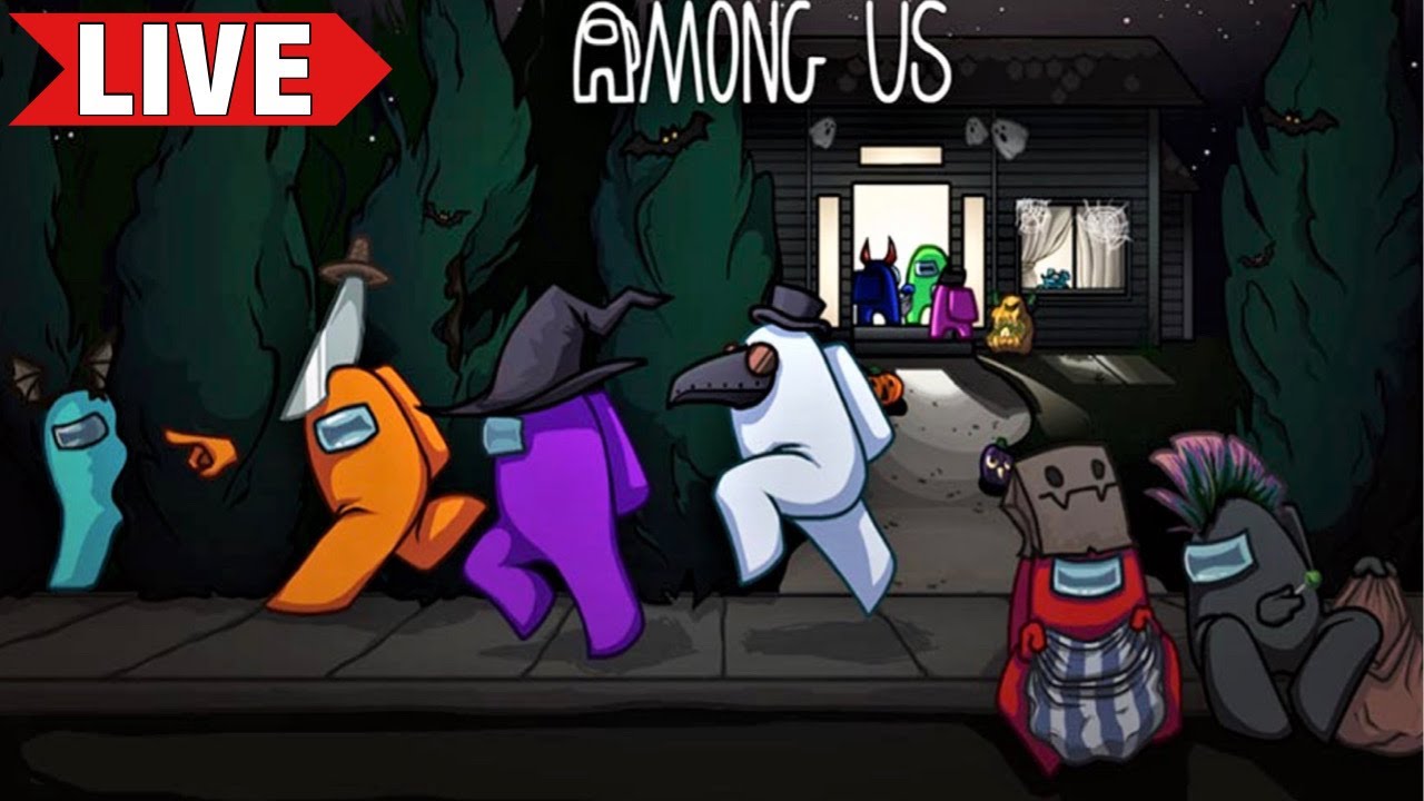 🔴 Among Us Live Stream Playing With Viewers Live! (Real Stream) Among ...