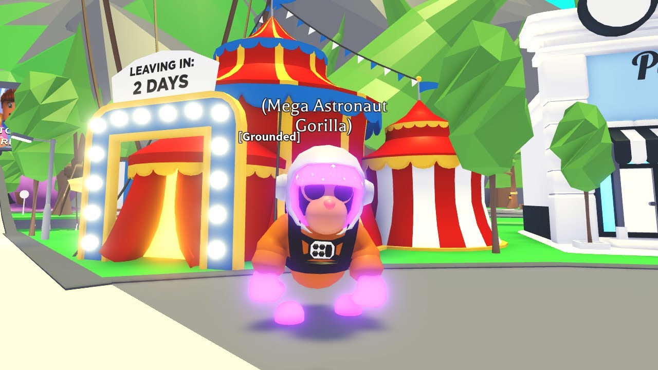 MEGA ASTRONAUT GORILLA (Legendary) - Fly Ride & Tricks Adopt Me - YouTube