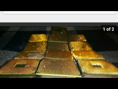 Gold Recovery Using a New Method! - YouTube
