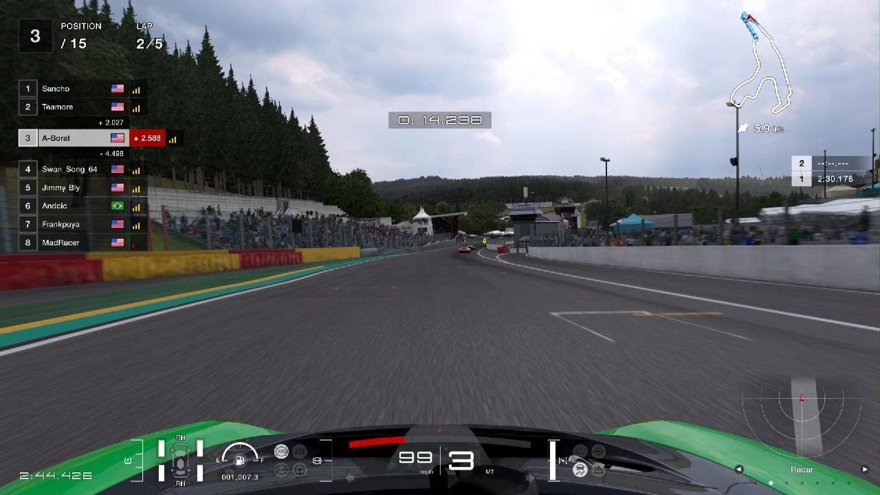 Gran Turismo 7 Spa Francorchamps - YouTube
